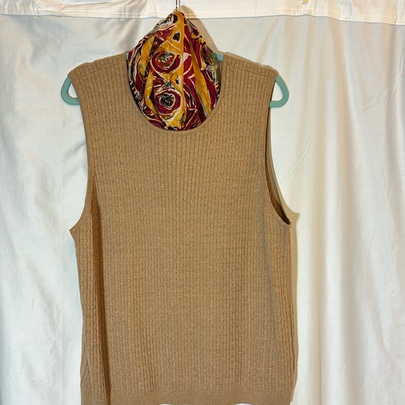 JEANNE PIERRE | Sweaters | Jeanne Pierre Light Weight Tan Sweater ...